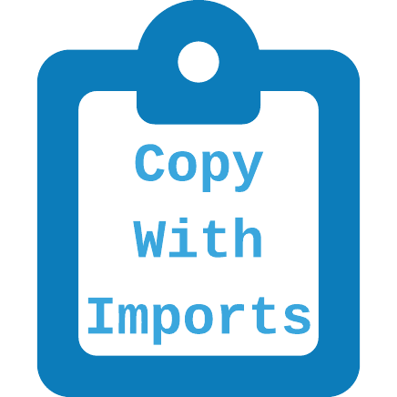 Copy With Imports - Visual Studio Marketplace
